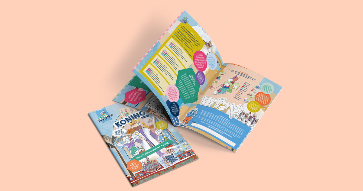 Kinderprogramma en doeboek Koning