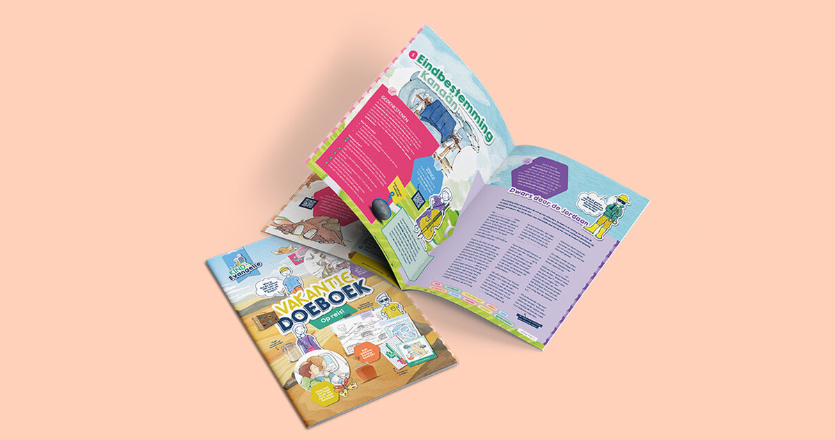 Kinderprogramma en doeboek Op reis