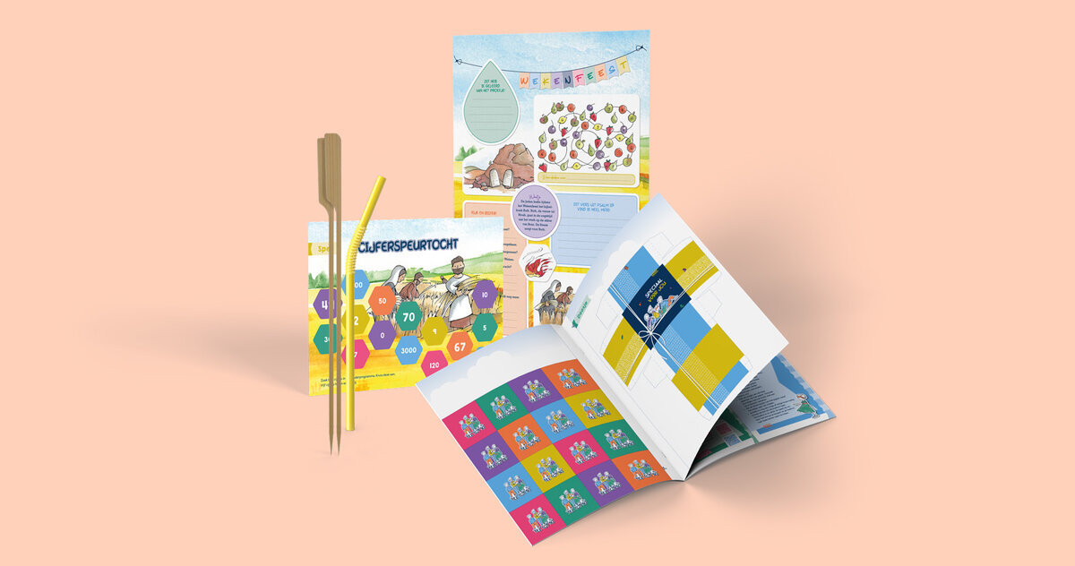 Kinderprogramma en doeboek Wekenfeest